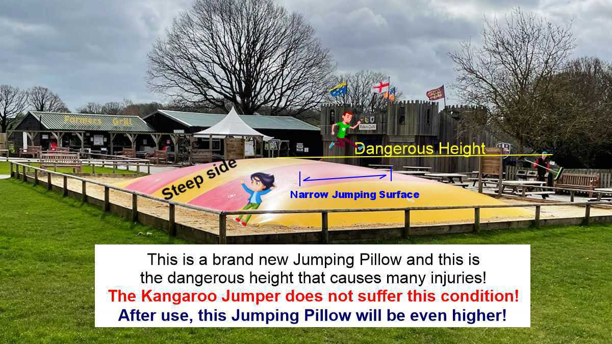 Jumping Pillows Playground Safety